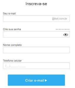 BOL MAIL ENTRAR - Login pelo Celular, Criar Conta, Recuperar Senha