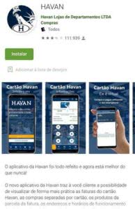 Aplicativo Havan — Como baixar APP: Android e iOS